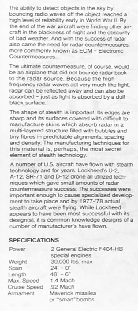 Testors F-19 Stealth Fighter Concept | Scale Model Wings